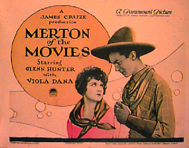 Merton of the Movies Original 1924 U.S. Title Card - Posteritati Movie ...