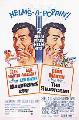 Murderers' Row (1966) Original Movie Posters - Posteritati Movie Poster ...