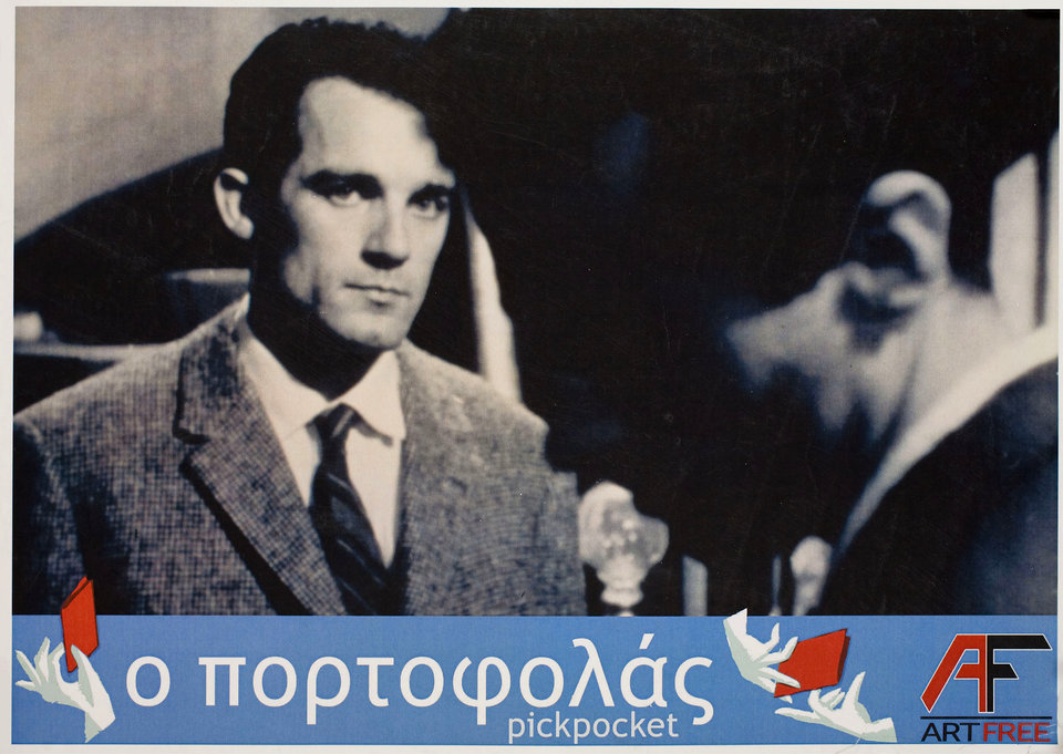 Pickpocket Original R2000s Greek Scene Card - Posteritati Movie Poster ...