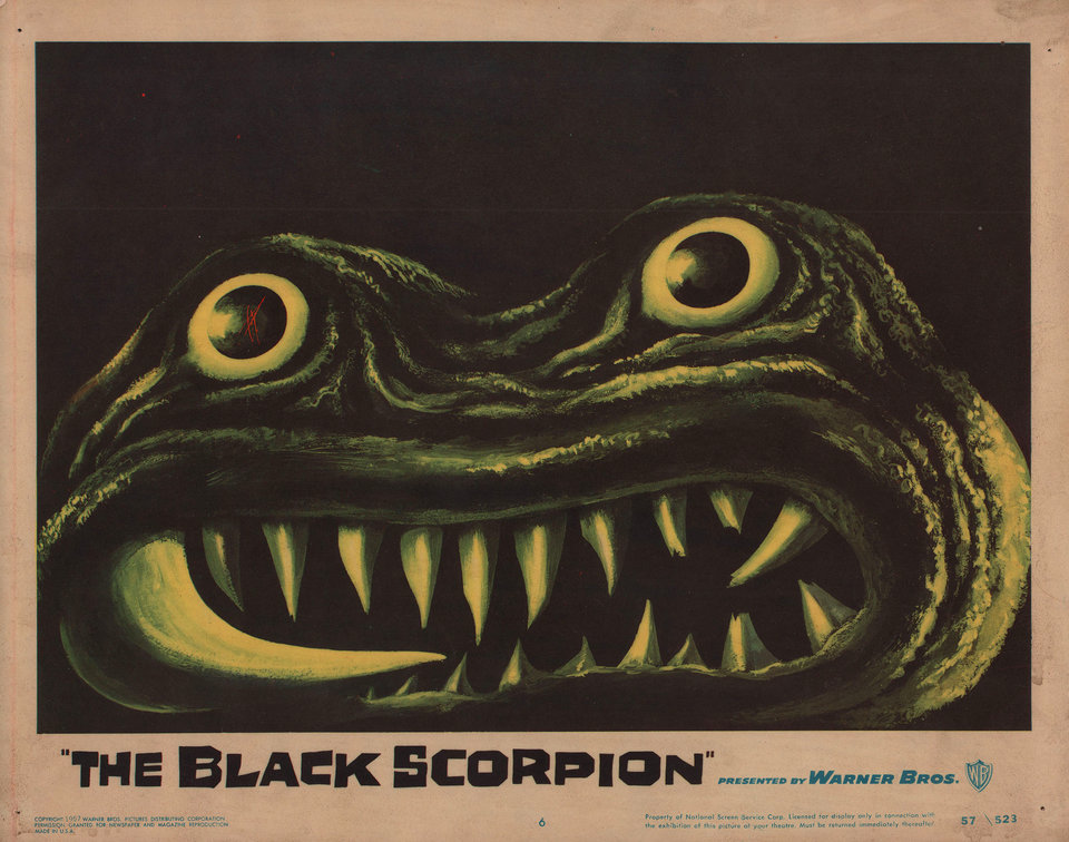 The Black Scorpion Original 1957 U.S. Scene Card - Posteritati Movie ...
