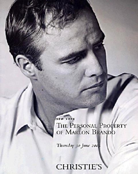 Christie's New York, The Personal Property of Marlon Brando 2005 U.S ...