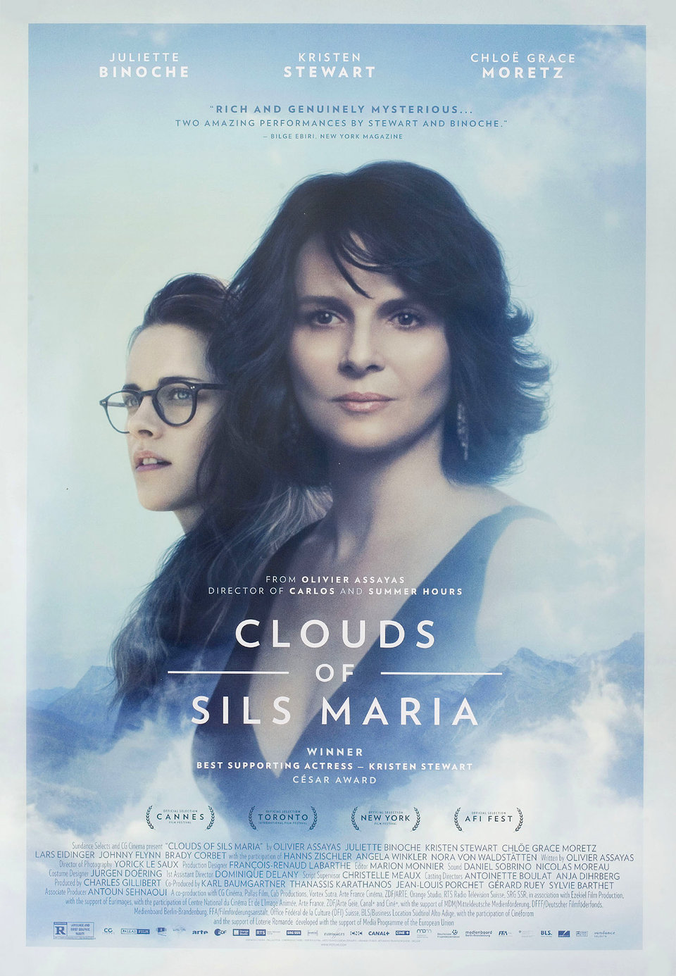 Clouds of Sils Maria 2015 U.S. One Sheet Poster - Posteritati Movie ...