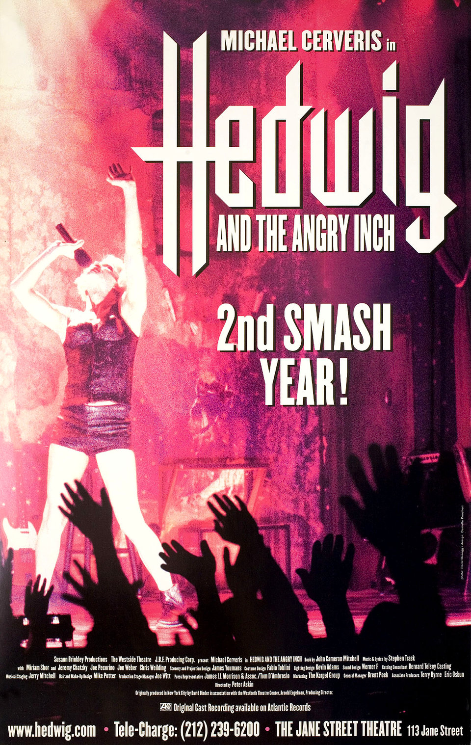 Hedwig And The Angry Inch Original 1999 U S Window Card Poster Hedwig And The Angry Inch Original 1999 U S Window Card Poster