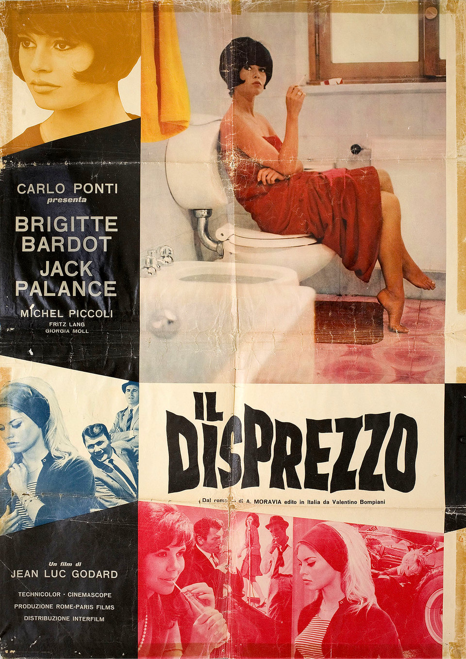 Contempt 1964 Italian Double Fotobusta Poster - Posteritati Movie ...