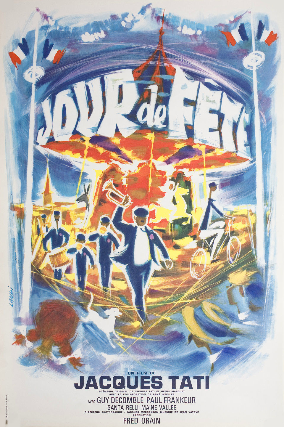 Jour de fete Original R1960s French Petite Movie Poster - Posteritati ...