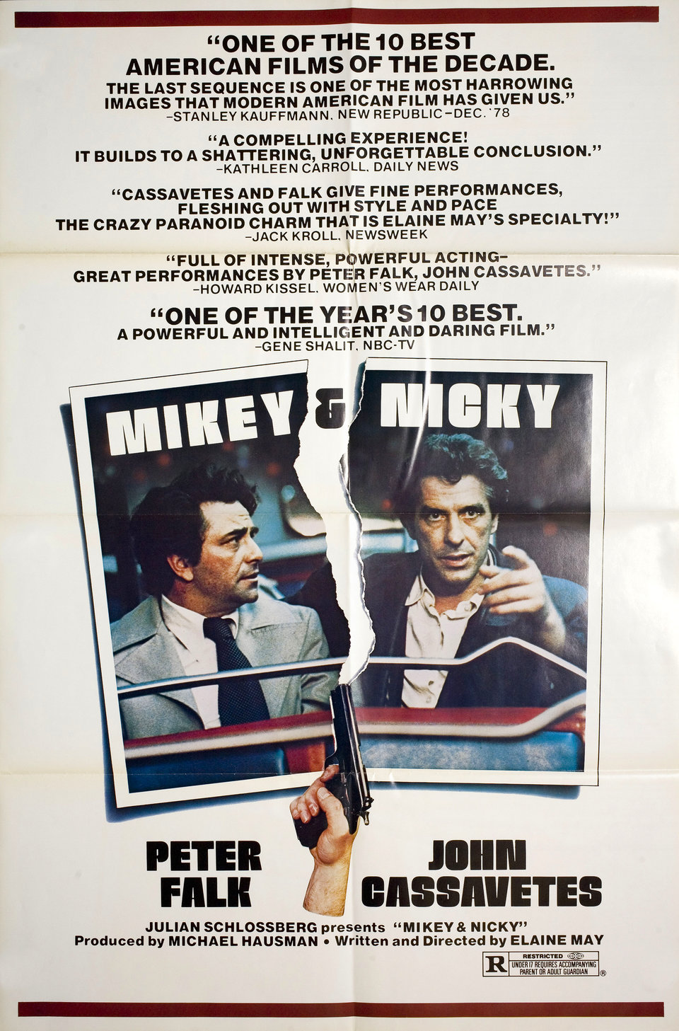 Mikey and Nicky 1976 U.S. One Sheet Poster - Posteritati Movie Poster ...