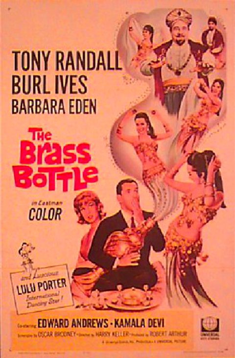 The Brass Bottle Original 1964 U.S. One Sheet Movie Poster ...