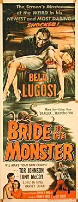 Bride of the Monster (1955) Original Movie Posters - Posteritati Movie ...