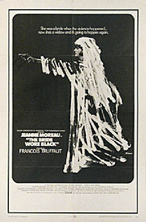 The Bride Wore Black 1968 U.S. One Sheet Poster - Posteritati Movie ...