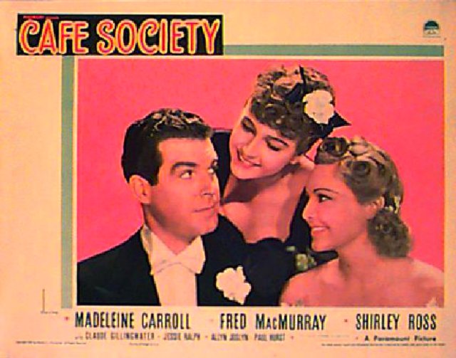 Cafe Society 1939 U.S. Scene Card - Posteritati Movie Poster Gallery