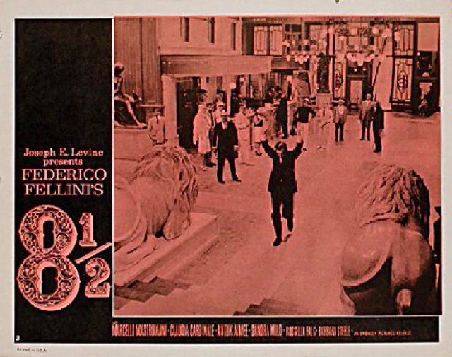 8 1/2 1963 U.S. Scene Card - Posteritati Movie Poster Gallery