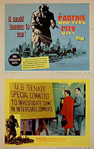 The Captive City (1952) Original Movie Posters - Posteritati Movie ...