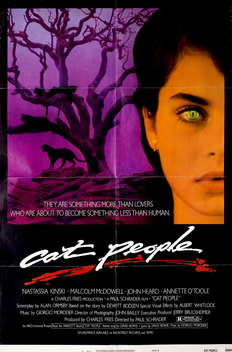 Cat People 1982 U.S. One Sheet Poster - Posteritati Movie Poster Gallery