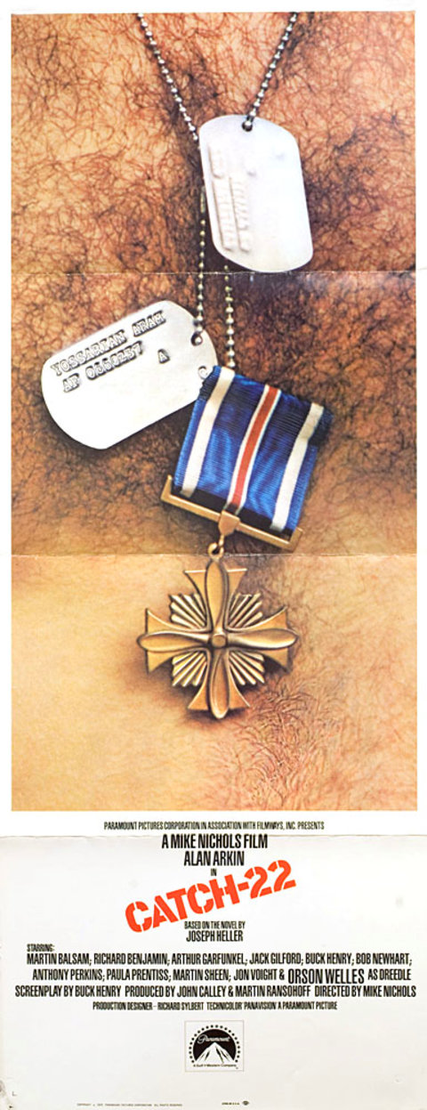 Catch-22 1970 U.S. Insert Poster - Posteritati Movie Poster Gallery