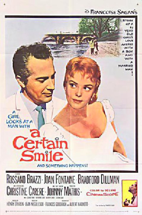 A Certain Smile 1958 U.S. One Sheet Poster - Posteritati Movie Poster ...