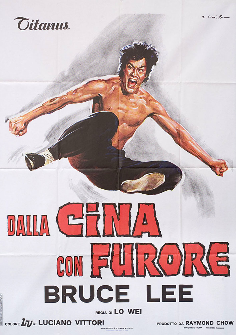 The Chinese Connection 1973 Italian Due Fogli Poster - Posteritati ...