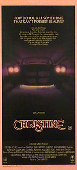 christine poster