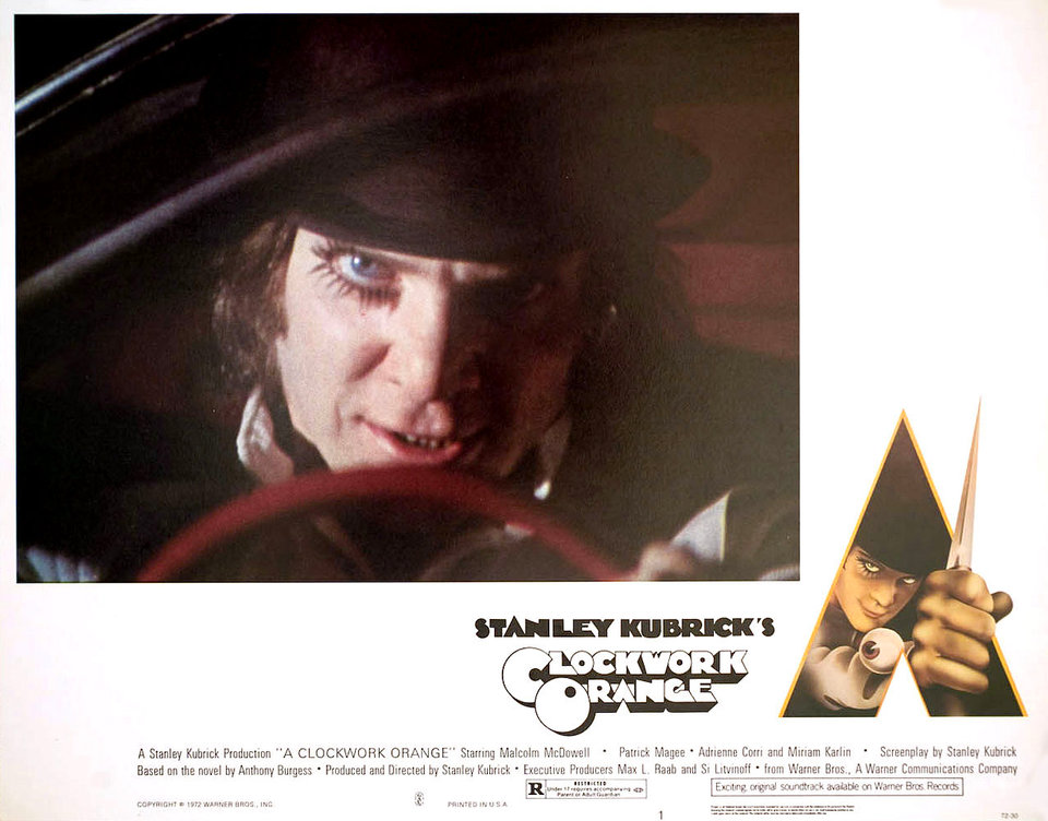 A Clockwork Orange Original 1972 U.S. Scene Card - Posteritati Movie ...