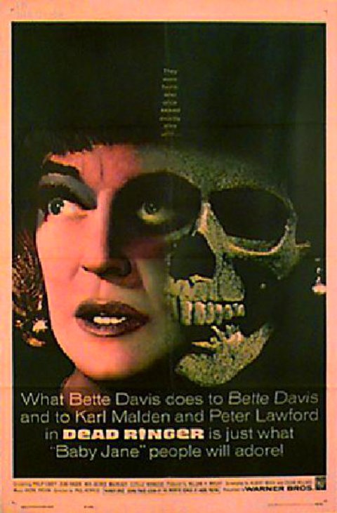 Dead Ringer Original 1964 U.S. One Sheet Movie Poster - Posteritati ...