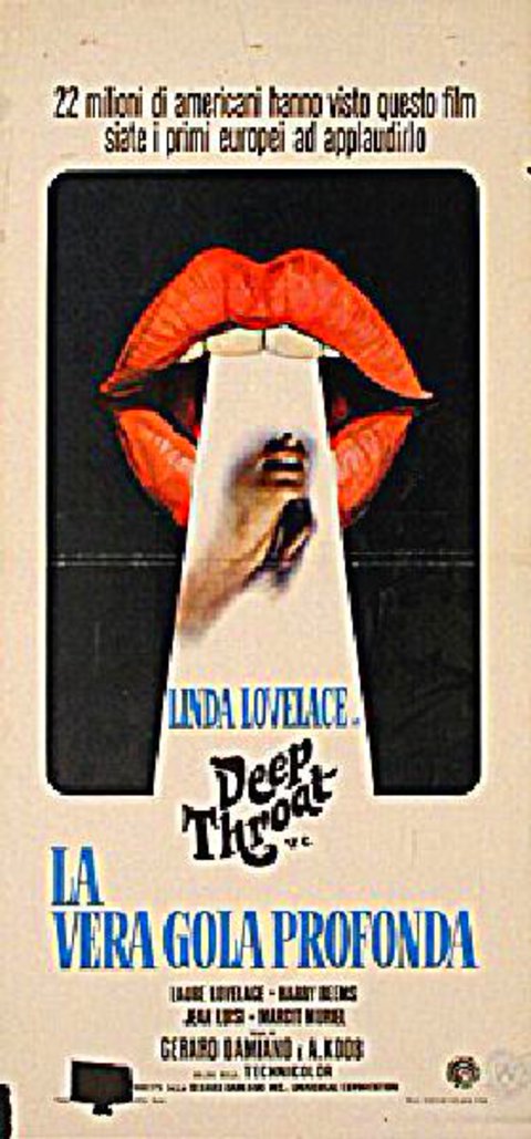 Deep Throat Original 1976 Italian Locandina Movie Poster Posteritati 0978