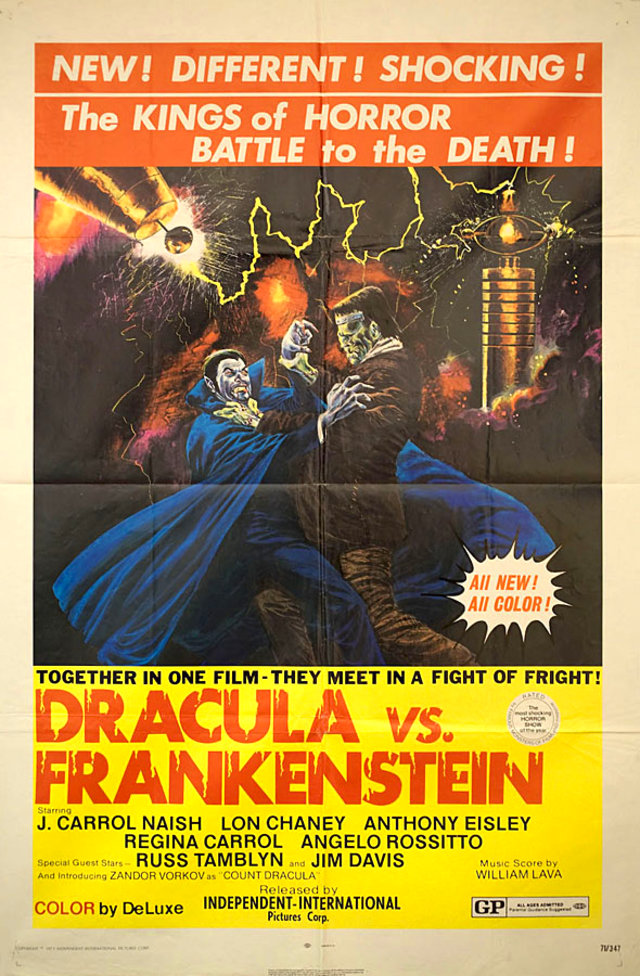 Dracula Vs. Frankenstein