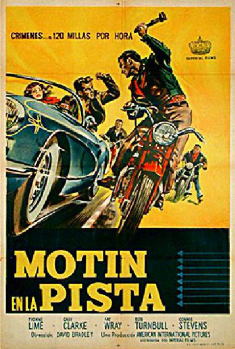 Dragstrip Riot 1958 Argentine Poster - Posteritati Movie Poster Gallery