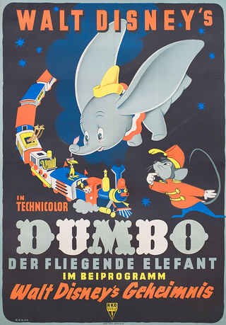 Dumbo Movie Poster 1941