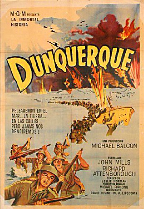 Dunkirk Original 1958 Argentine Movie Poster - Posteritati Movie Poster Gallery
