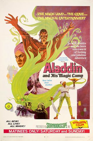 Magic Lamp Aladdin Movie Aladdin & His Magic Lamp (1967)