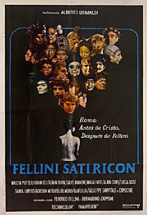 Fellini Satyricon Original 1970 Argentine Movie Poster - Posteritati ...