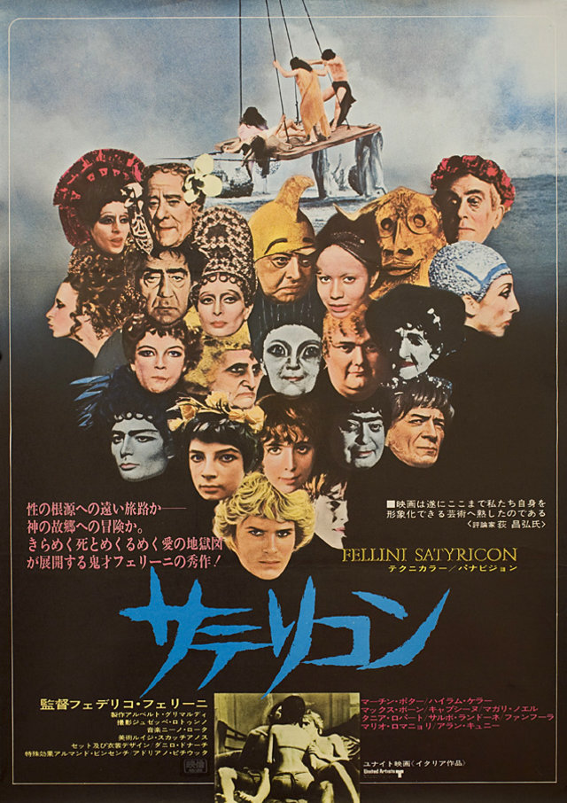 Satyricon Fellini Poster