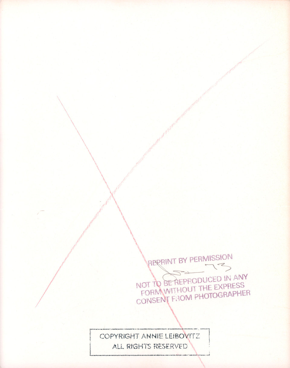 John Lennon Yoko Ono By Annie Leibovitz Original 1980 U S Color