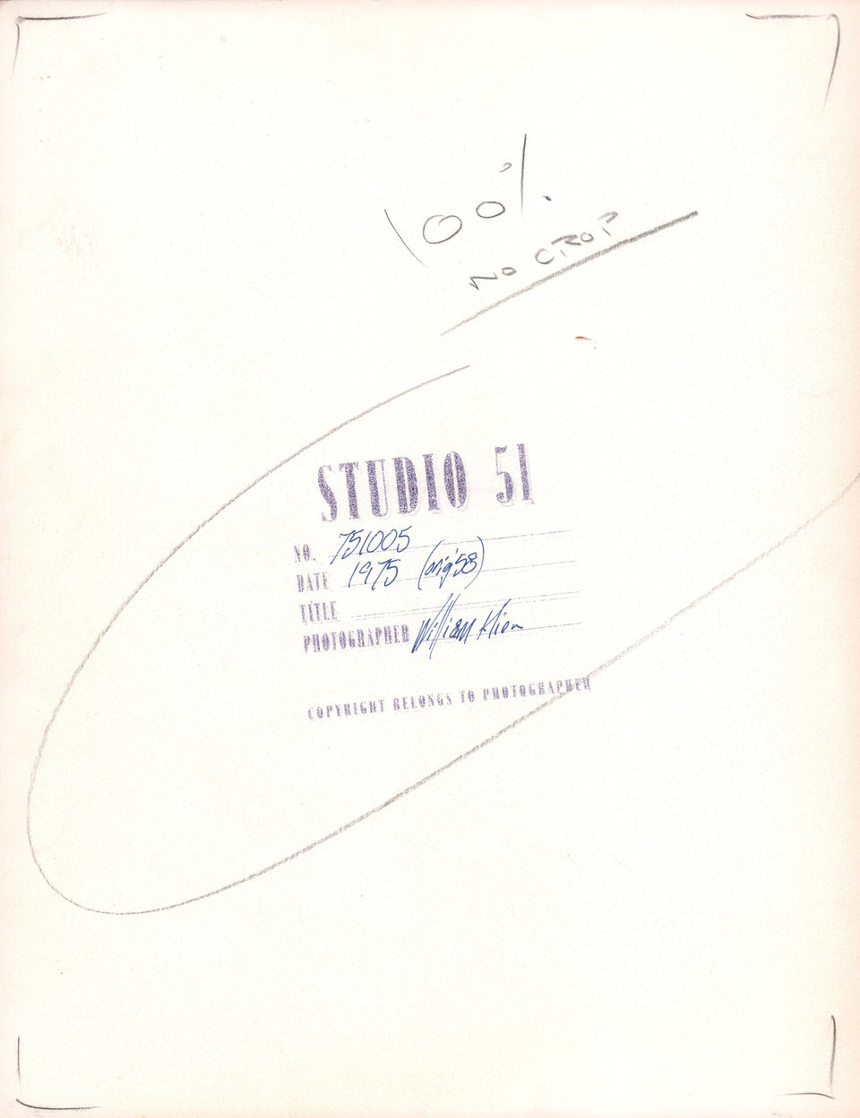 Studio 51 1990s U.S. Black and White Double-Weight Photo - Posteritati Movie Poster Gallery