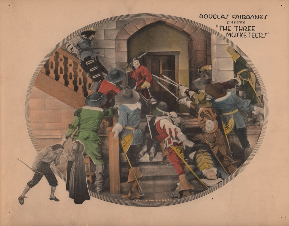 The Three Musketeers Original 1921 U.S. Lobby Card Set - Posteritati ...