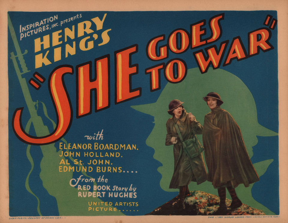 She Goes to War Original 1939 U.S. Lobby Card Set - Posteritati Movie Poster Gallery