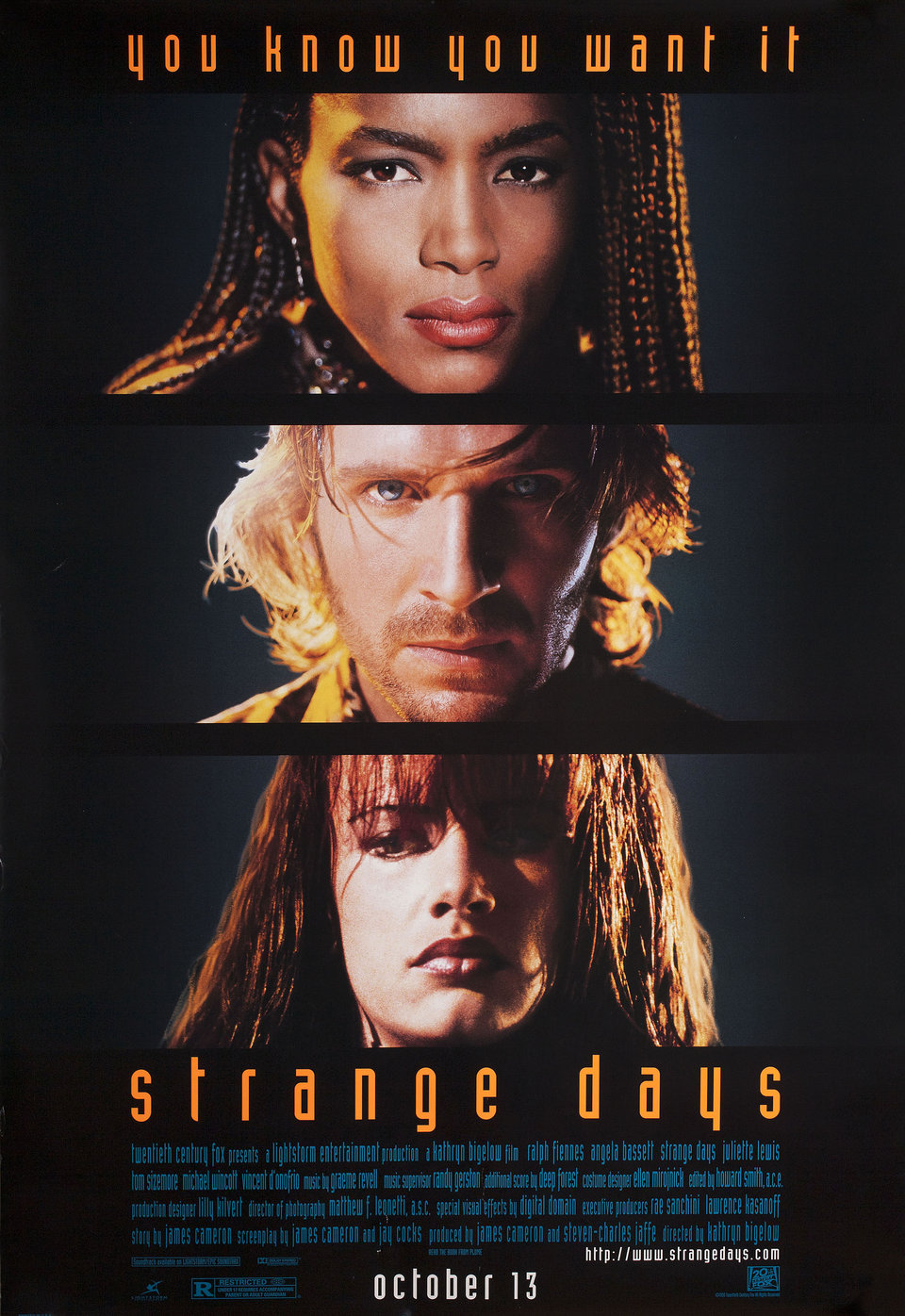 Strange Days 1995 U S One Sheet Poster Posteritati Movie Poster Gallery