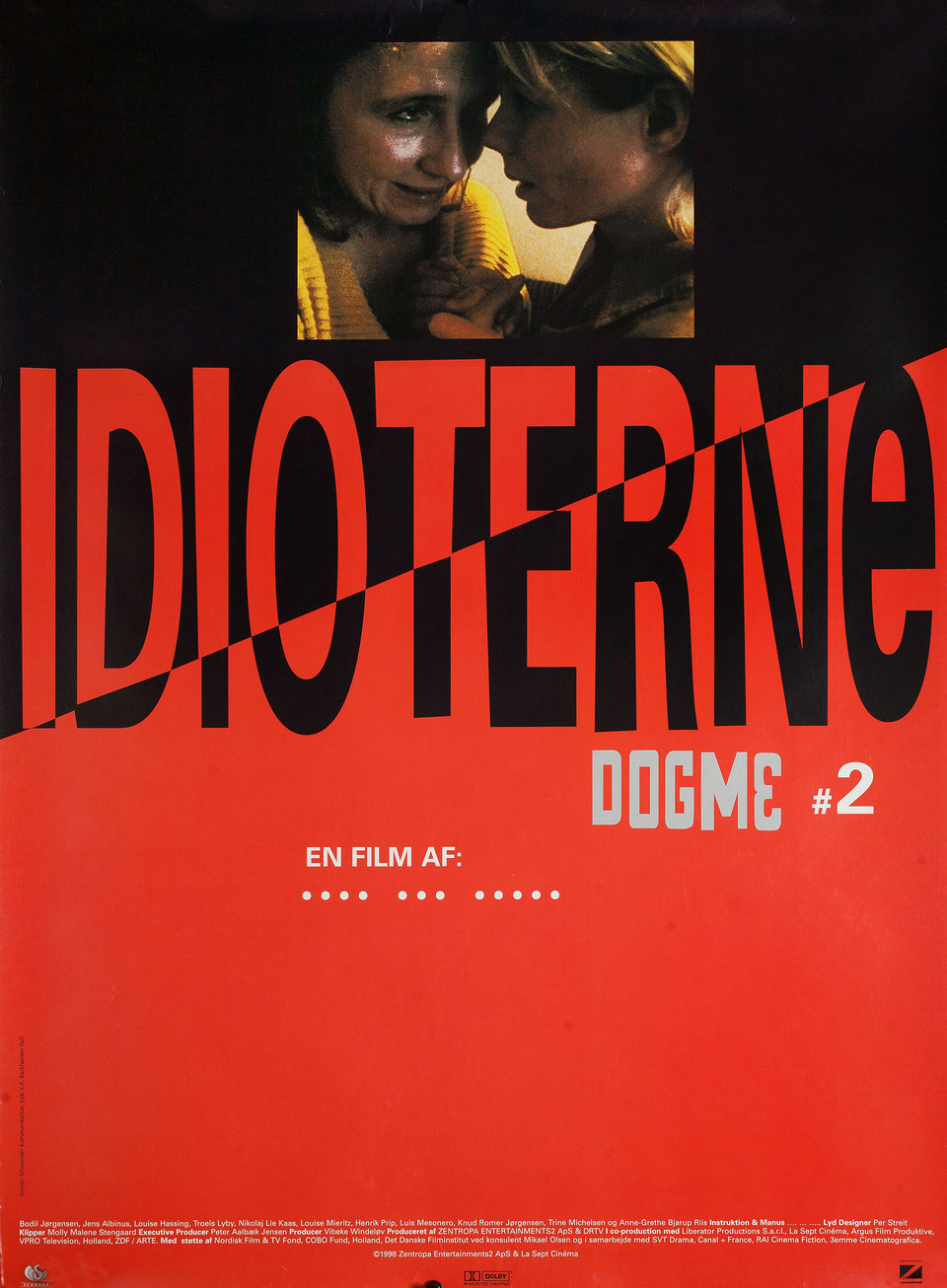 The Idiots 1999 Danish A1 Poster - Posteritati Movie Poster Gallery