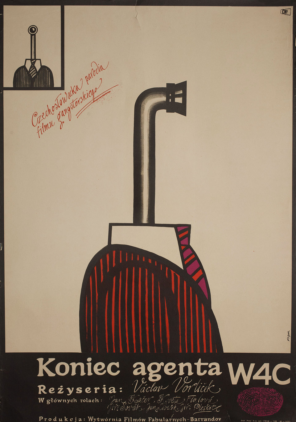 The End of Agent W4C Original 1967 Polish A1 Movie Poster - Posteritati ...