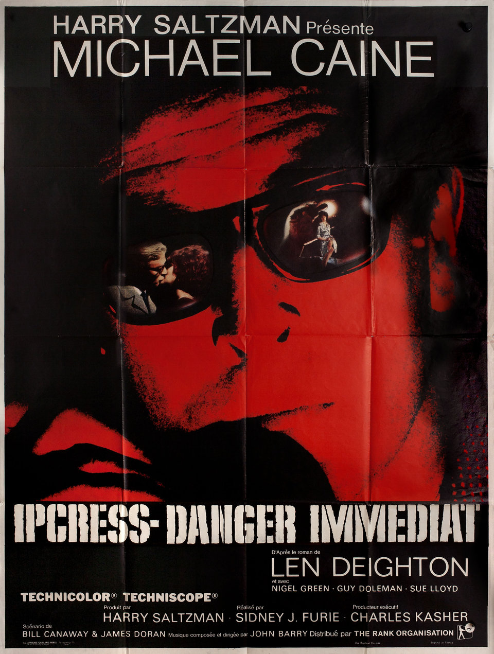 The Ipcress File 1965 French Grande Poster - Posteritati Movie Poster ...