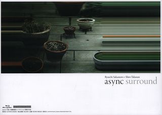 Ryuichi Sakamoto: async Live at the Park Avenue Armory 2018 Japanese B5 Chirashi Handbill ...