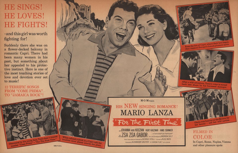 For the First Time Original 1959 U.S. Movie Herald - Posteritati Movie ...