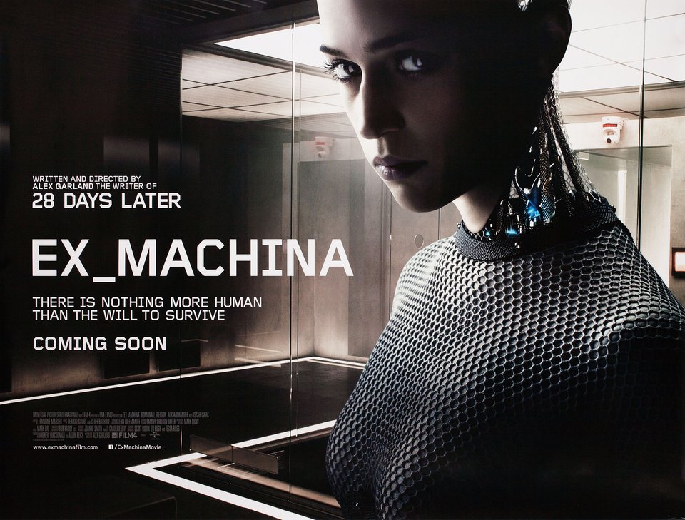 Ex Machina Original 2014 British Quad Movie Poster - Posteritati Movie ...