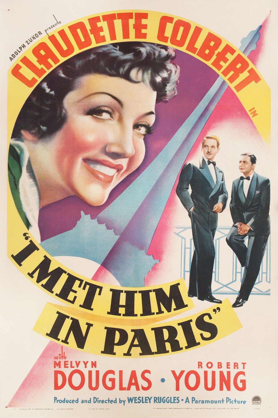 I Met Him In Paris Original 1937 U S One Sheet Movie Poster I Met Him In Paris Original 1937 U S One Sheet Movie Poster