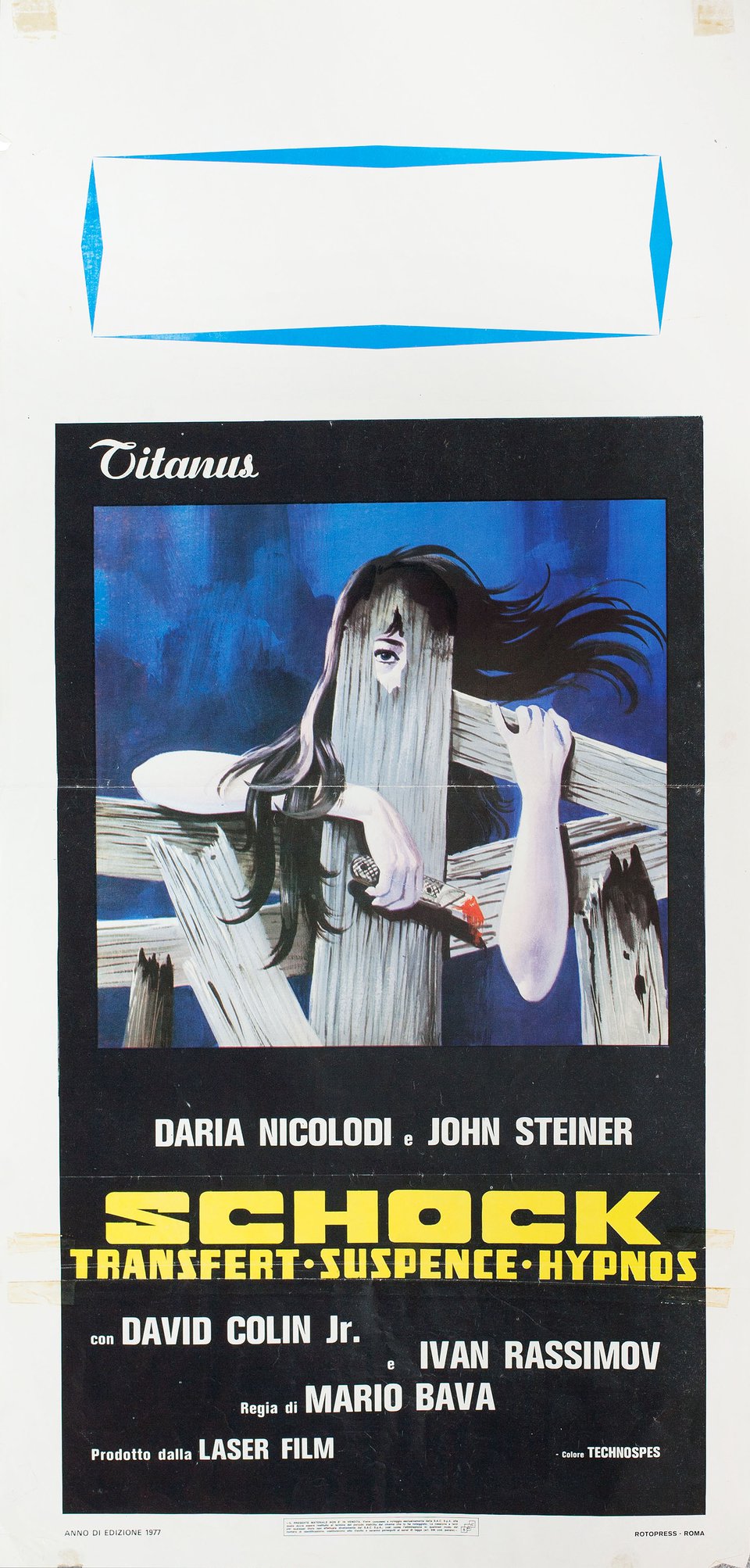 Shock 1977 Italian Locandina Poster - Posteritati Movie Poster Gallery