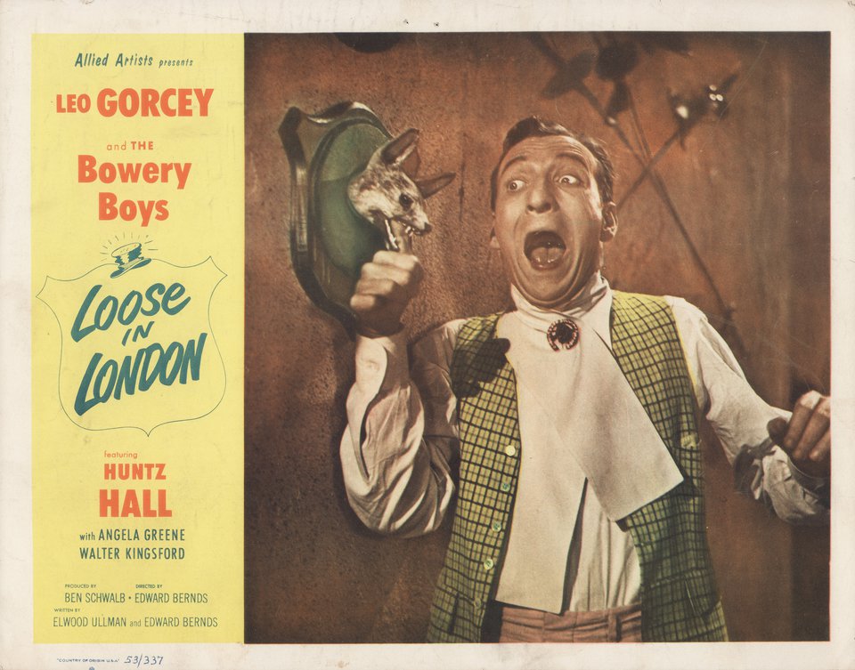 Loose in London Original 1953 U.S. Scene Card - Posteritati Movie ...