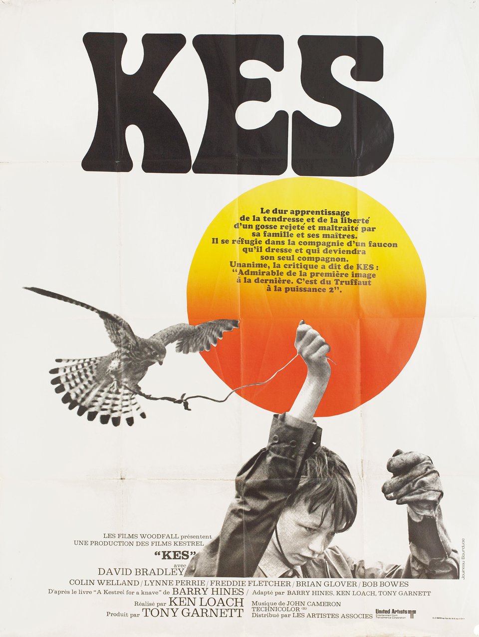 Kes 1969 French Grande Poster - Posteritati Movie Poster Gallery