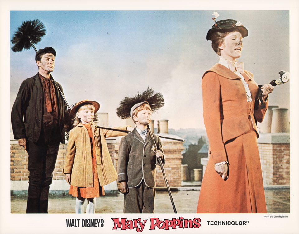 Mary Poppins Original 1964 U.S. Lobby Card Set - Posteritati Movie Poster Gallery