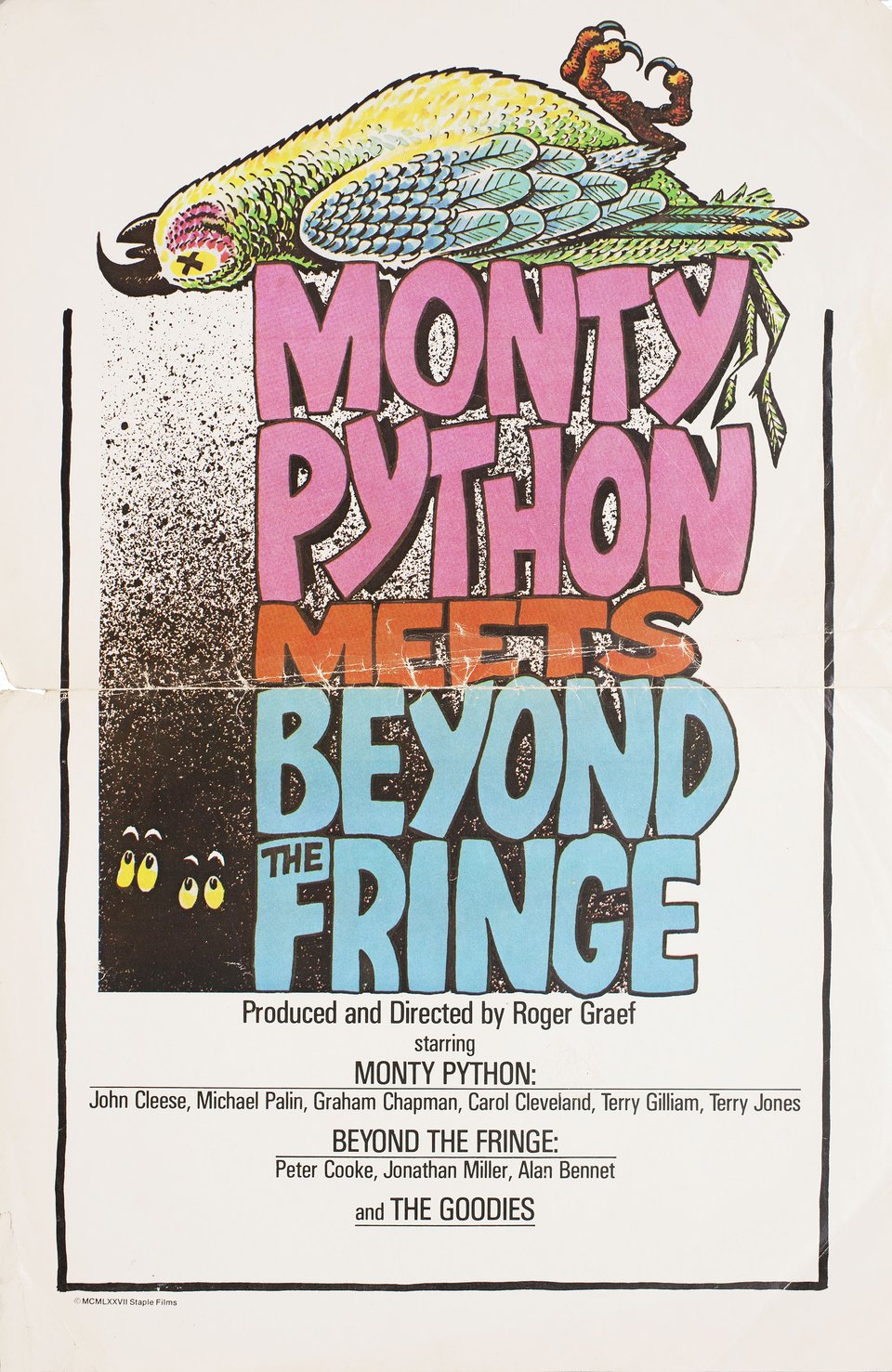 Monty Python Meets beyond the Fringe Original 1976 U.S. Mini Movie ...