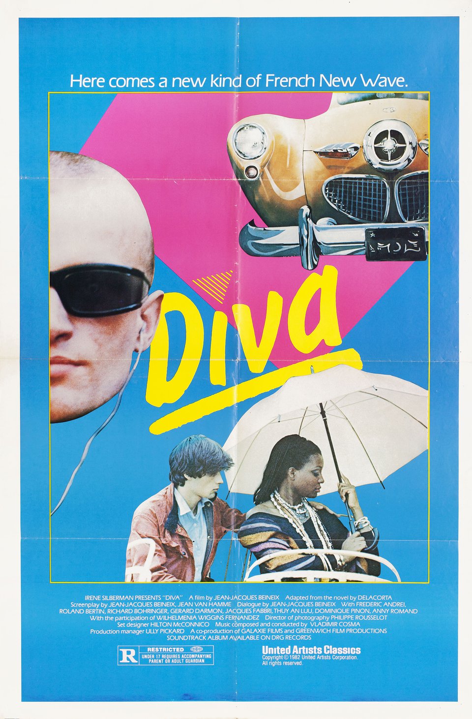 Diva 1982 U.S. One Sheet Poster - Posteritati Movie Poster Gallery