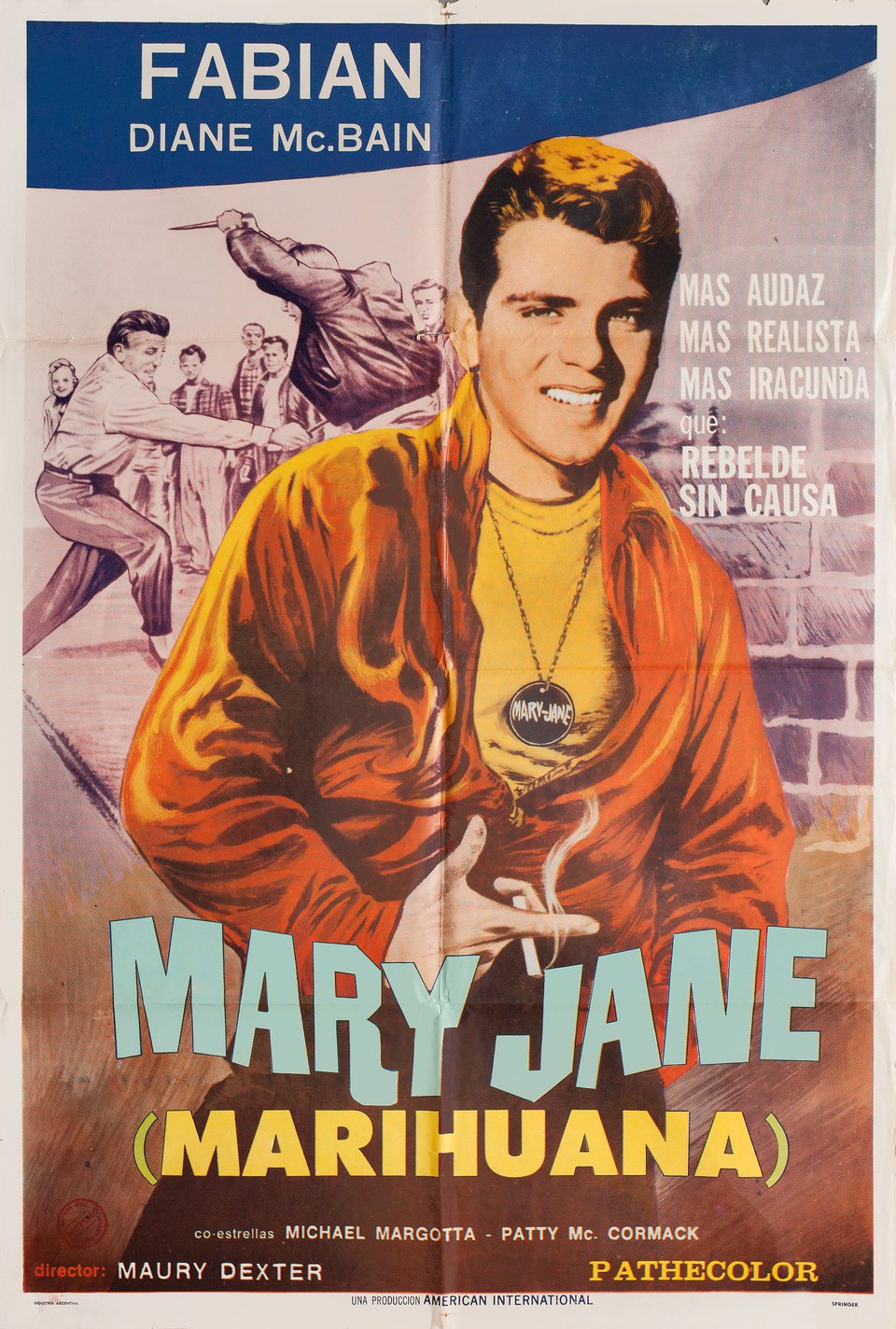 Maryjane Original 1968 Argentine Movie Poster - Posteritati Movie Poster Gallery
